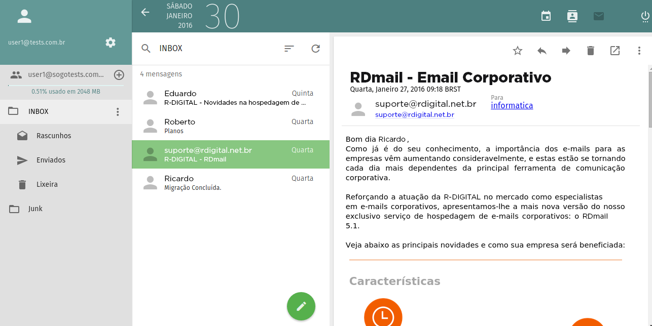 RDmail Colaborativo - R-Digital